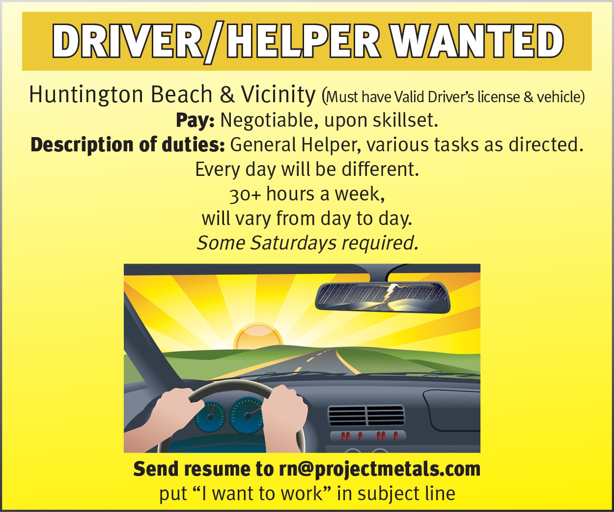 Driver Helper web | Sun Newspapers